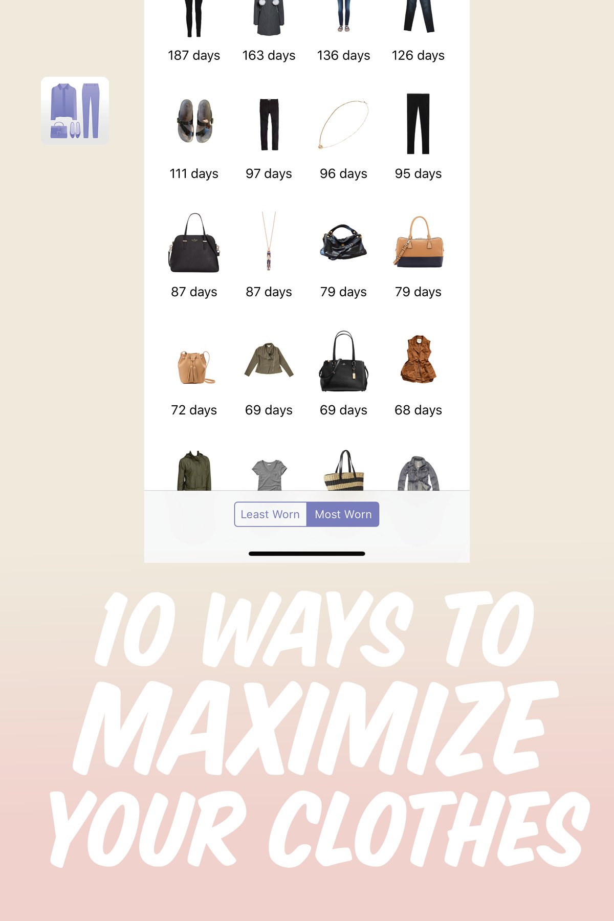 Stylebook Closet App: Maximize Wears